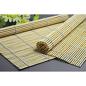 JapanBargain 1574, Sushi Roller Bamboo Sushi Rolling Mat Sushi Maker, 10.5 inch, Set of 2
