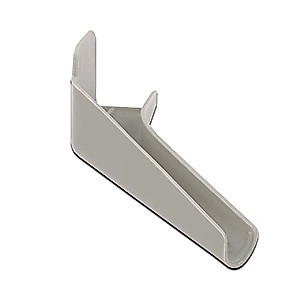 G-PLUS RV Rain Gutter Spout Long Version Left and Right Grey Gutter Spout 3 1/2" Long 4pcs