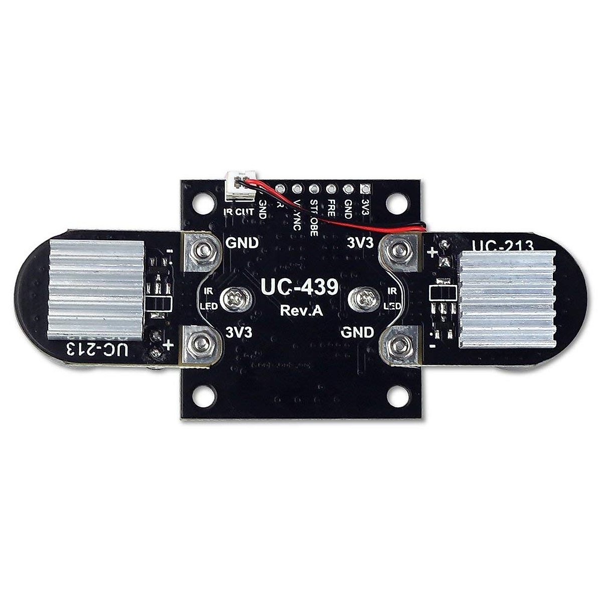 Arducam Day-Night Vision for Raspberry Pi Camera, Automatic IR-Cut Switching All-Day Image All-Model Support, IR LED for Low Light and Night Vision, M12 Lens Interchangeable, OV5647 5MP 1080P
