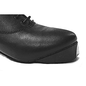 The Classic Range of Super Soft Leather Hard Shoes for Irish Dance Jig - Size UK 4.5 Black