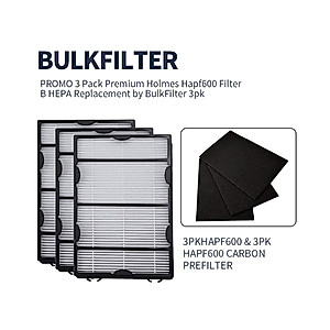 HEPA Air Purifier Filter Replacement Filter B for Holmes Hapf600