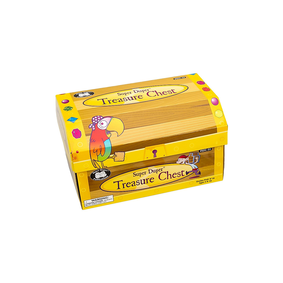 Super Duper Publications | Treasure Chest of Motivational Toys & Prizes | Educational Learning Resource for Children
