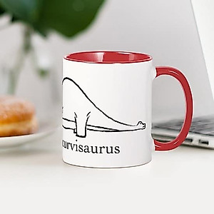CafePress Normalsaur Mugs Ceramic Coffee Mug, Tea Cup 11 oz
