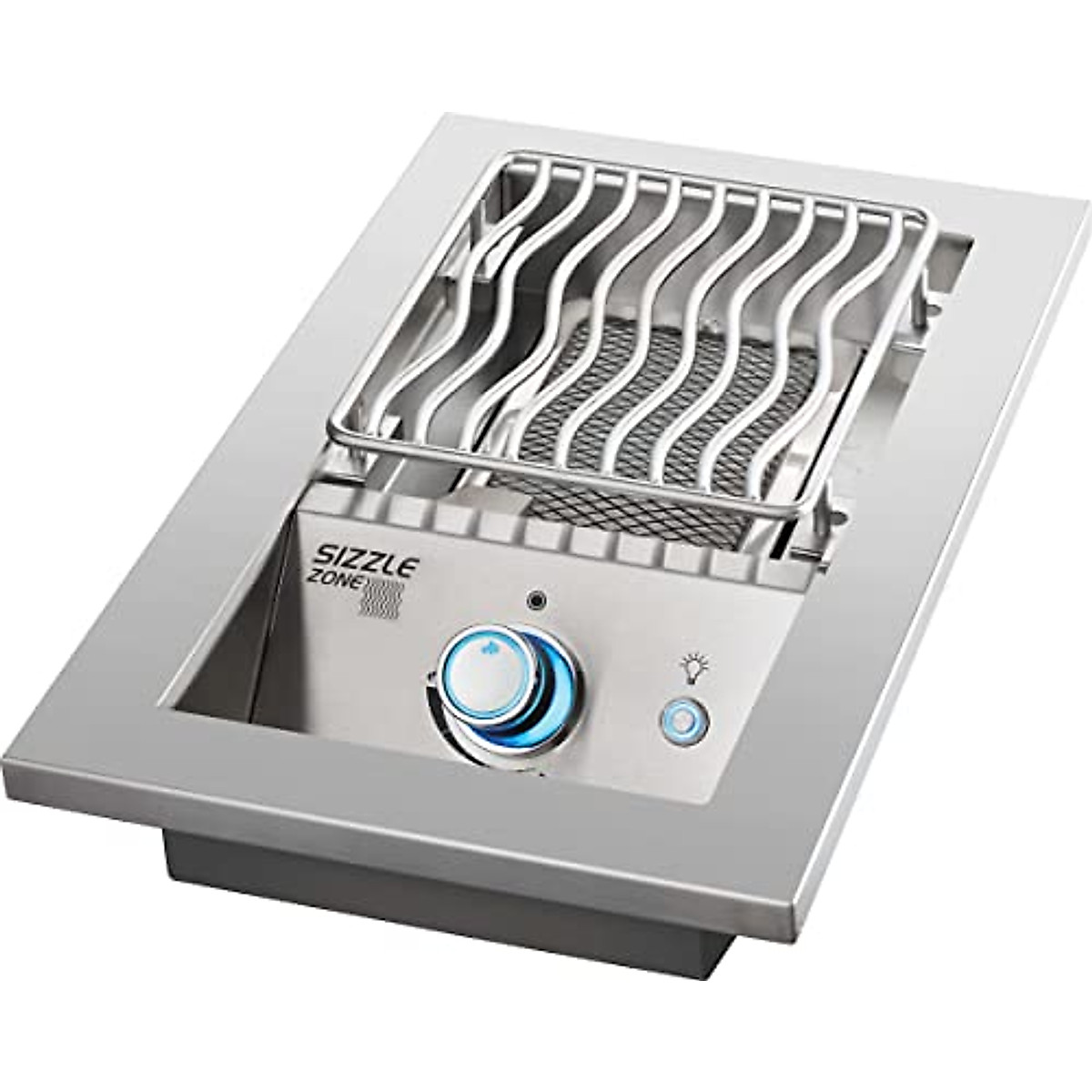 Napoleon Built-In Component - BIB10IRPSS - Single Infrared Drop-In Burner, BBQ Grill, Stainless Steel, Natural Gas, 10-inch BBQ Grill Burner, Perfect Sear, Infrared SIZZLE ZONE™, Sear Station Burner