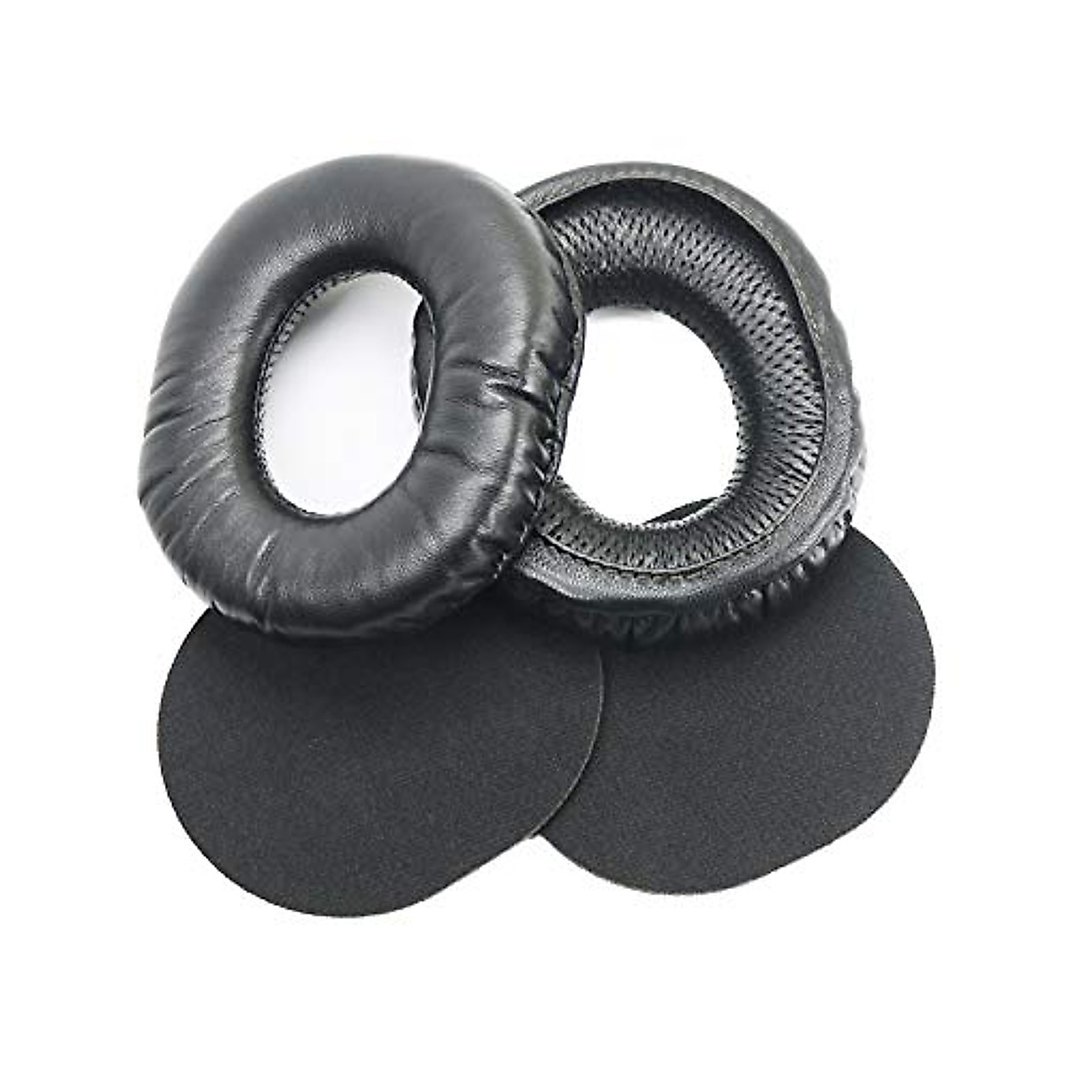 NewFantasia Replacement Earpads Compatible with Audio Technica ATH-M50x, ATH-M40x, M50S, M20x, M30x, ATH-SX1 Headphones Sheepskin Leather Memory Foam Ear Cushions