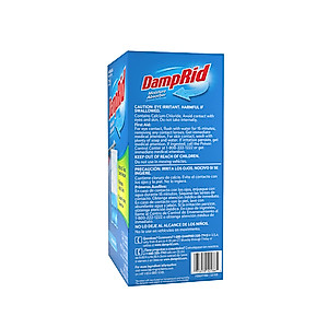 DampRid Hanging Bag Absorber for Closets, 3 Pack, 16 oz. Each, Fragrance Free Traps Excess Moisture for Fresher, Cleaner Air, 3 Count (Pack of 1)