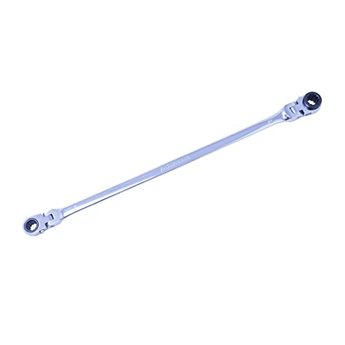 Mountain 8x10mm Double Box Universal Spline Reversible Ratcheting Wrench; 90 Tooth Design, Long, Flexible, Reversible; MTNRM810