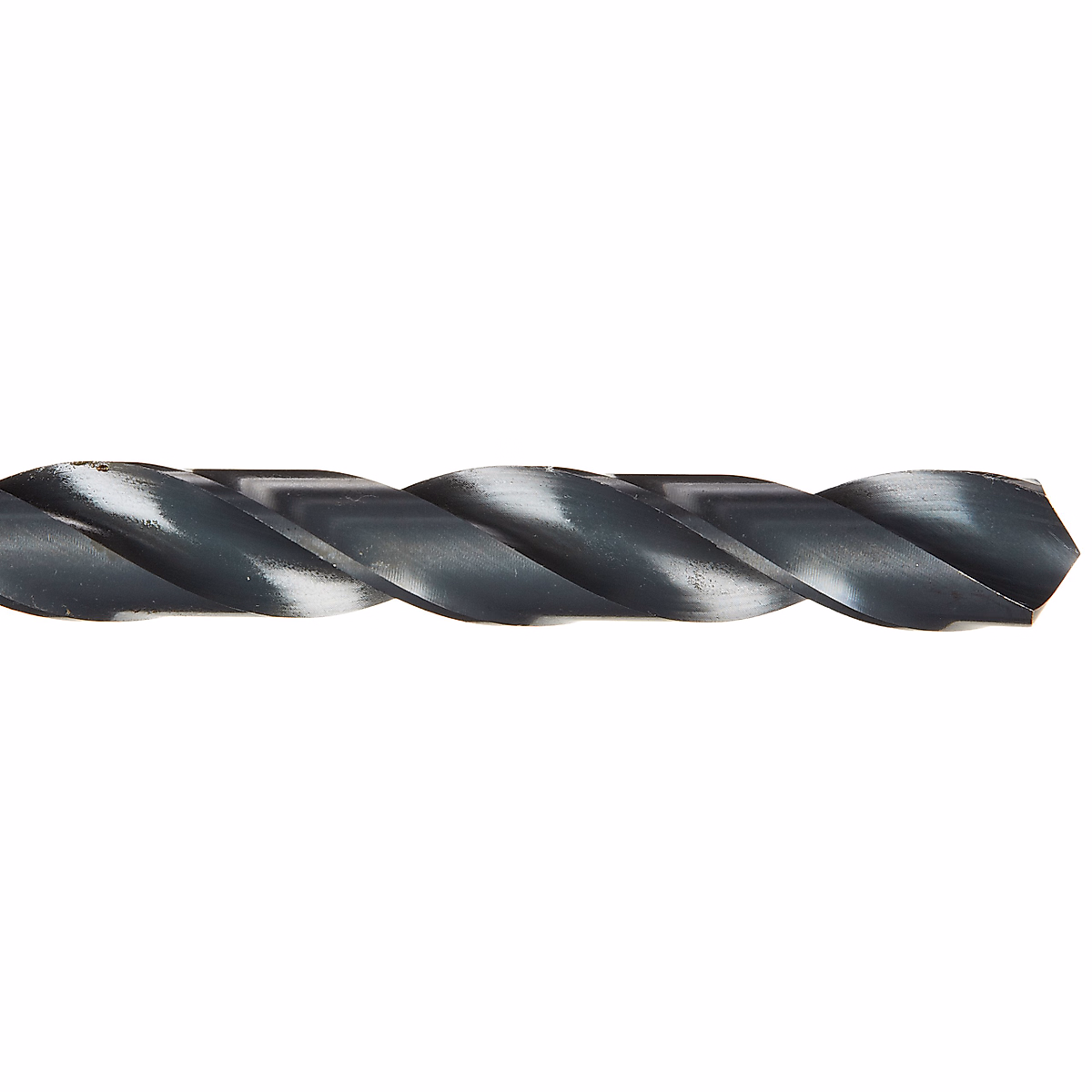 Michigan Drill 208B Series High-Speed Steel Extra Long Drill Bit, Ground Finish, Round Shank, Spiral Flute, 118 Degrees Conventional Point, 27/64" Size (Pack of 1)