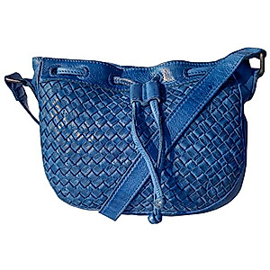 RUSTIC TOWN Leather Shoulder Bag for Women - Washed Leather Travel Sling Bag Crossbody Purse Hobo Handbags Satchel for Ladies