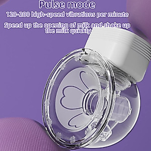 2 Pcs Wearable Breast Pump, 4 Modes & 9 Levels Electric Breast Pump, Portable Hands-Free Fully Automatic Breast Pump, LED Touch Screen Easy to Carry and Clean