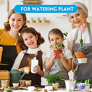 Mumufy 8 Pcs 1000 ml 33 oz Plastic Squeeze Bottle Safety Wash Bottles Lab Squeeze Bottle Squirt Tattoo Bottle with Narrow Mouth and Scale for Chemistry Industry Lab Gardening Tattoo Washing Cleaning