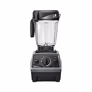 Vitamix Explorian Blender with Programs, Professional-Grade, 64 oz. Low-Profile Container, Slate (Renewed Premium)