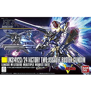 Bandai Hobby HGUC 1/144 V2 Assault Buster Gundam Victory Gundam Model Kit