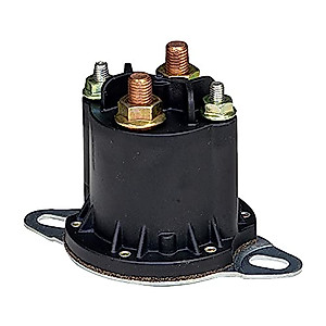 SAM Buyers Products 1306317, 12 Volt Continuous Duty Solenoid, Plastic Case