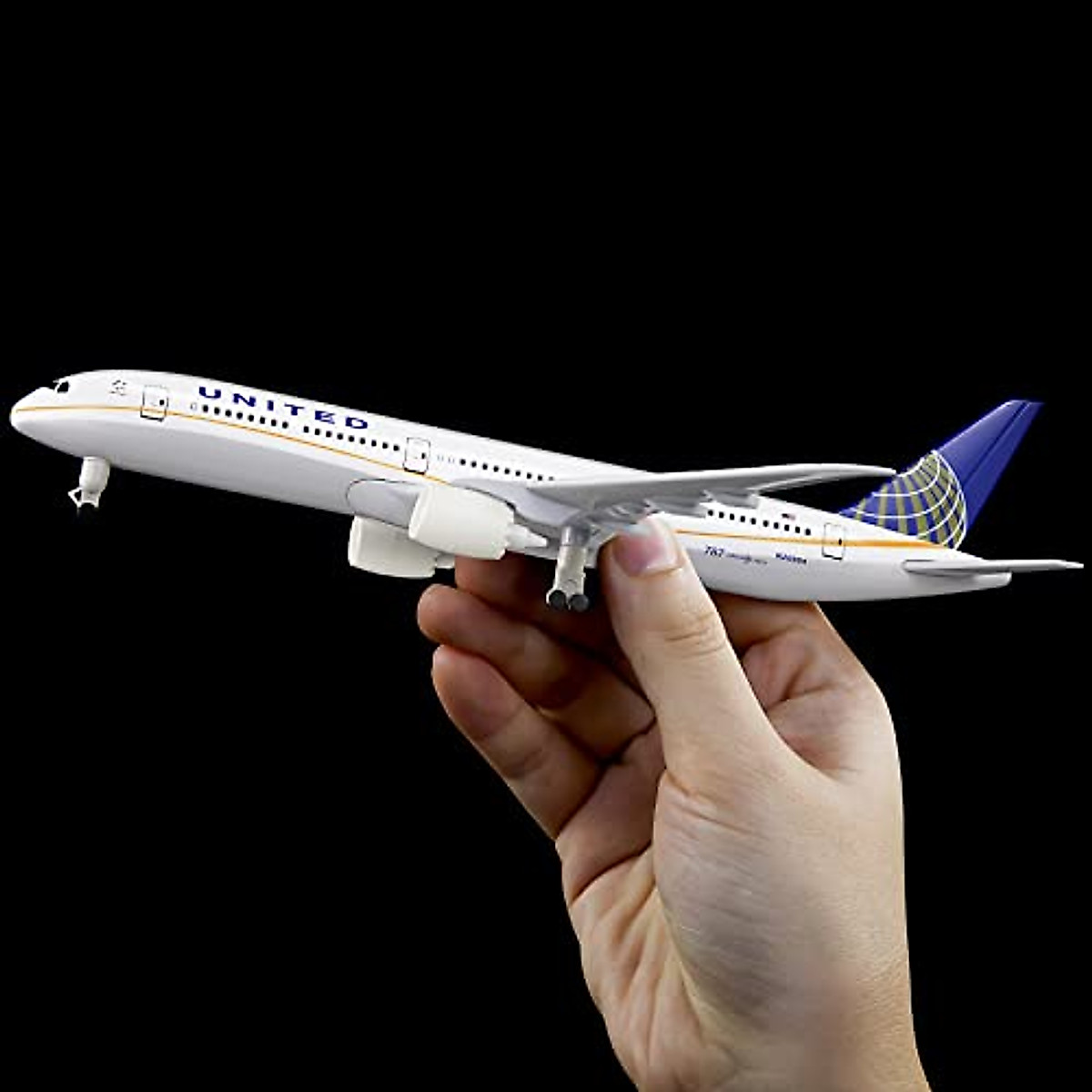Busyflies 1:300 Scale United Airlines 787 Airplane Models Alloy Diecast Airplane Model