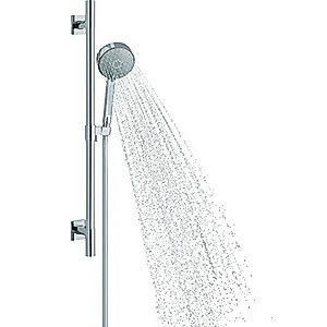 KOHLER K-99242-CP Awaken G110 Deluxe Slidebar Kit, Polished Chrome 27.00 x 6.00 x 6.00 inches