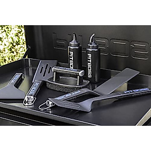 PIT BOSS Ultimate Griddle Tool Kit 5-Piece, Black