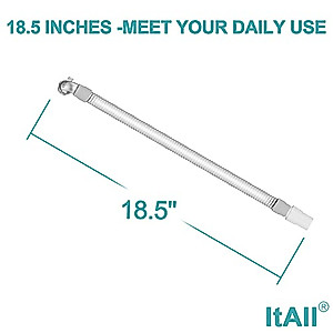 2PCS Replacement Tube Assembly for Wi. & SP. Tube, Tubing Accessories for Wi. & SP. Hose, Package Included Short Tube(2 Pieces), Elbow(2 Pieces) and Swivel(2 Pieces)