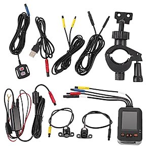 LIGHTAOTAO 1 Set Motorcycle Recorder Motorcycle Dash cam Waterproof Dash cam dashcam for Cars Dash Backup Camera Driving Recorder Front and Rear Dash Camera Motorcycle Camera Front and Rear