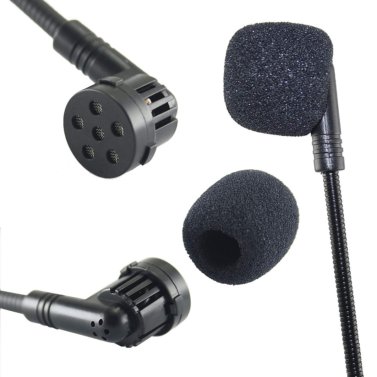 EXMAX Over Ear 3.5mm/1/8 Hands Free Cardioid Wired Audio Boom Condenser Classroom Mic Headset Microphone for UHF-938 ATG-100T Wireless Tour Guide System Voice Amplifier Conference PC Laptop Tablet