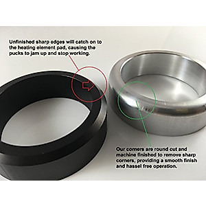 Bisquette Savers for Bradley Smoker Wood Spacer Aluminum Pucks (5)