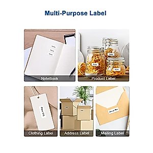 Mailing Address Labels, 1" x 2-5/8" Shipping Address Labels for Inkjet & Laser Printers, 750 Blank POLONO Address Labels Compatible with Avery 5160, 8160 Labels, FBA and SKU Labels, Easy to Peel