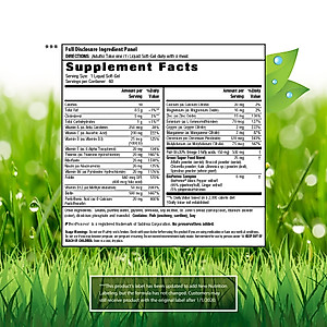 Irwin Naturals Only One Liquid-Gel Multi - 60 Liquid Softgels - No Iron Daily Essential Vitamins, Minerals, Antioxidants, Omega-3 & Green Super Foods