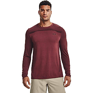 Under Armour Seamless Long Sleeve T-shirt, Blur (652)/Black, Small