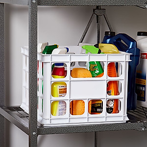 Sterilite 16928006 WHT Stor Crate, White