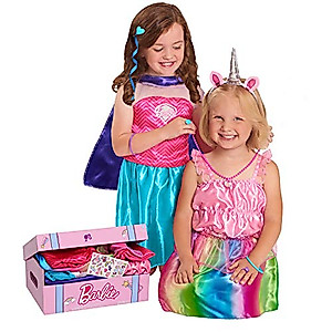 Early Learning Centre Dress Up Trunk Set, Size 4-6x, Kids Pretend Play Costumes and Accessories, Pink, Amazon Exclusive