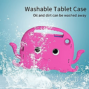 Case Cover Kids Case Compatible with Samsung Galaxy TAB A8 10.5" X200 / X205(2021) with Handle Bumper |Protective Kid-Proof Stand Tablet Cover Eva Shockproof Lightweight Dropproof Tablet Cover (Color
