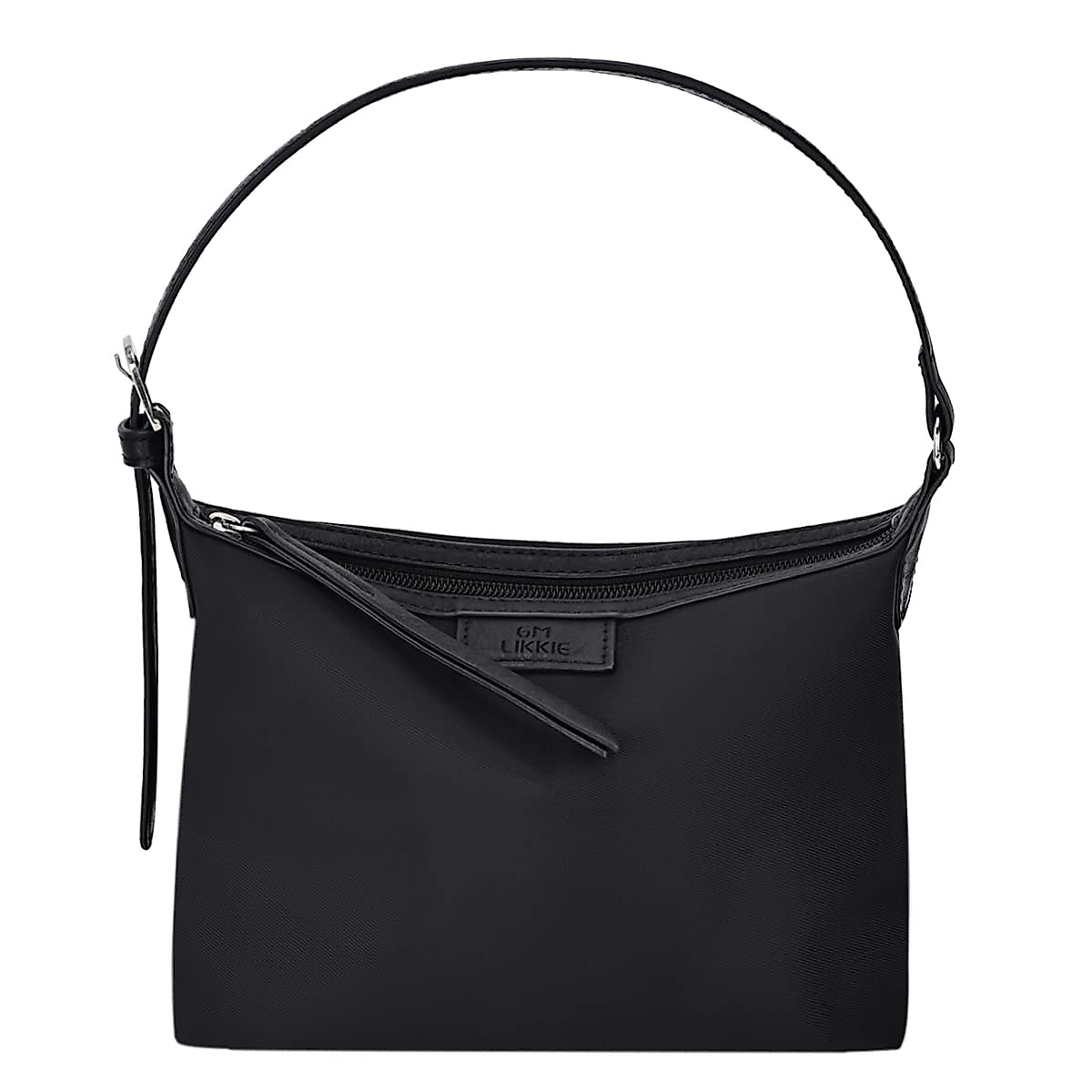 GM LIKKIE Shoulder Clutch Purse for Women, Small Top-Handle Y2K Classic Nylon Purse & Shoulder Handbag