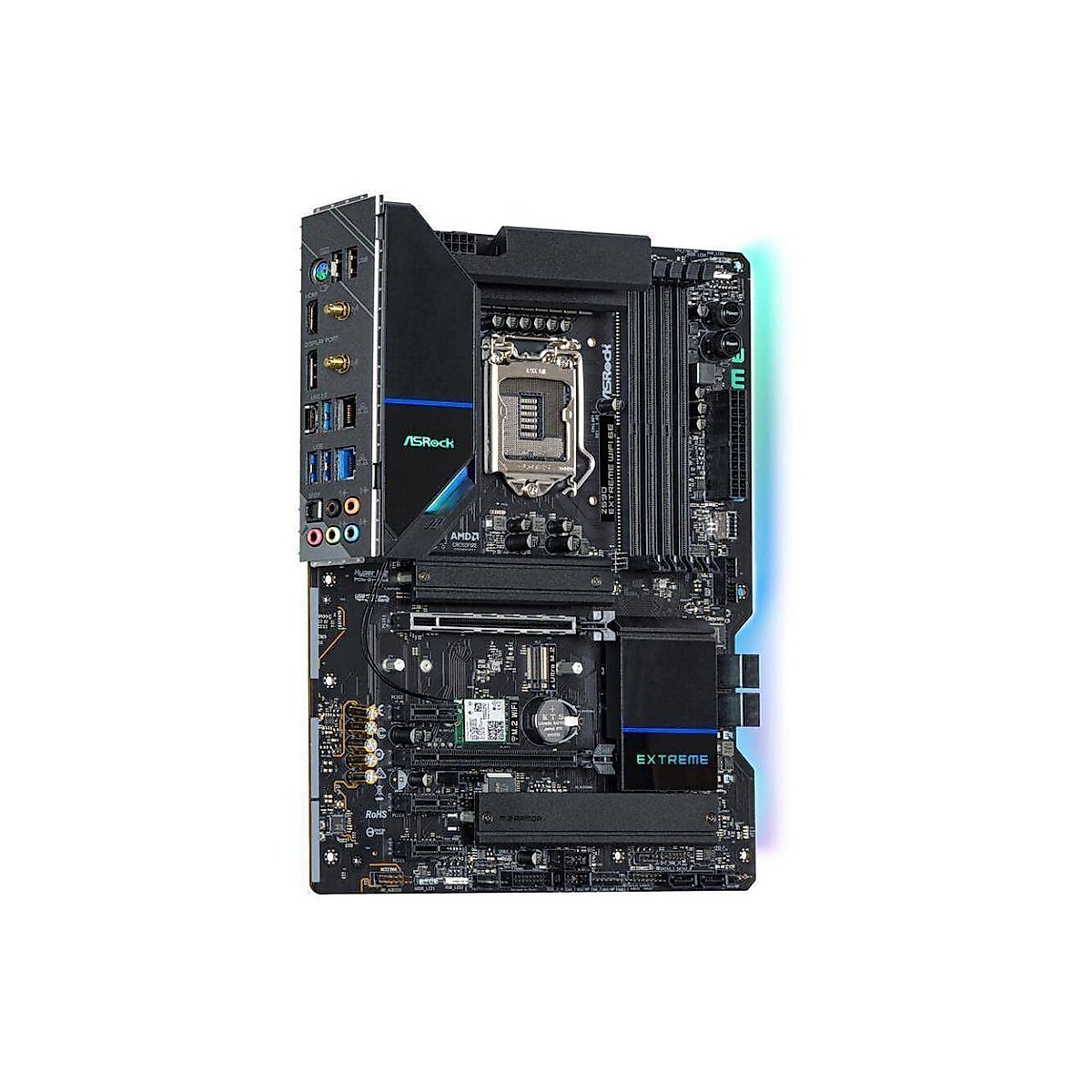 ASROCK Z590 Extreme WiFi 6E Socket LGA1200/ Intel Z590/ DDR4/ SATA3&USB3.2/ M.2/ WiFi&Bluetooth/ATX Motherboard