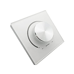 LAZIRO LED Dimmer 220V E6-TD1 Knob Panel Dimming Controller Triac Edge Lamp Incandescent Halogen