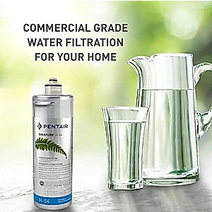 Pentair Everpure H-54 Quick-Change Filter Cartridge, EV925268, For Use in Everpure H-54 Drinking Water System, 750 Gallon Capacity, 0.5 Micron