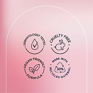 Bioré Rose Quartz + Charcoal Daily Purifying Cleanser, Oil Free Facial Cleanser Energizes Skin, Dermatologist Tested and Cruelty Free, 6.77 oz