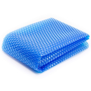 Spa Depot Thermo-Float 16-mil 6ft x 6ft Hot Tub Bubble Cover Floating Spa Blanket - trimmable Heavy-Duty Insulating Solar Heating