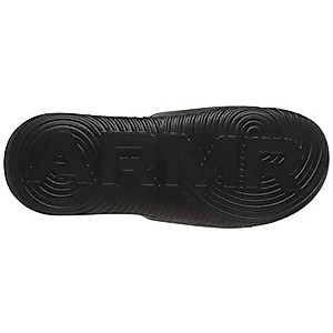 Under Armour Men's Ansa Fixed Strap Slide Sandal, Black (004)/Black, 11