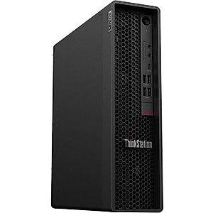 Lenovo ThinkStation P350 30E50012US Workstation - 1 x Intel Core i5 Hexa-core (6 Core) i5-11500 11th Gen 2.70 GHz - 8 GB DDR4 SDRAM RAM - 256 GB SSD - Small Form Factor - Raven Black