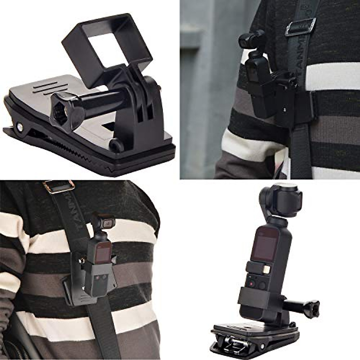 ARISLL Accessories kit for DJI OSMO Pocket/Pocket 2, Handheld Mount Adapter Tripod Carrying Case Expansion Phone Bracket Screen Protector for Osmo Pocket/Pocket 2