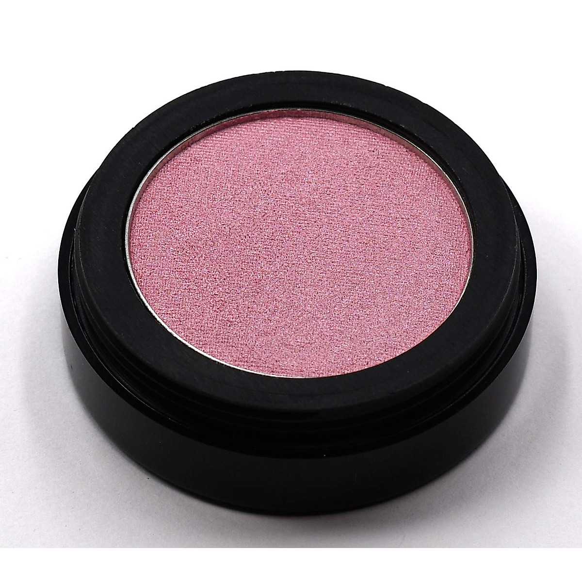 Pure Ziva Pink Glow Satin Light Baby Pink Opal Sunkissed Shimmering Shimmer Pressed Powder Single Vegan Eyeshadow; Talc, Paraben & Cruelty Free