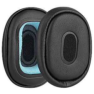 Geekria QuickFit Replacement Ear Pads for Sony MDR-NC40 Headphones Ear Cushions, Headset Earpads, Ear Cups Cover Repair Parts (Black)