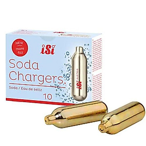 iSi CO2 Soda Siphon Charger, 10 Pack