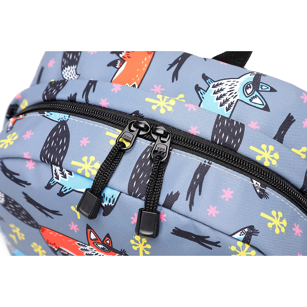 Wadirum Girl Fashion Printed School Bag Cute Backpack Purse for Women Fox