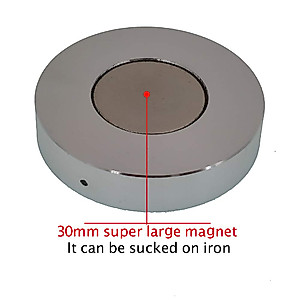 6'/2mm Point high Precision Universal Level Bubble Metal Level Bubble Water Leveler Cross Level Gauge Small Household (Silver Green Magnetic)