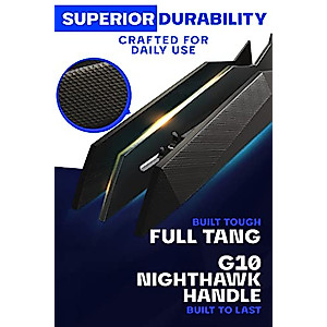 Dalstrong Serrated Bread Knife - 9 inch - Shadow Black Series - Black Titanium Nitride Coated - High Carbon - 7CR17MOV-X Vacuum Treated Steel - Bread Slicer Cutter - Slicing - Sheath - NSF Certified