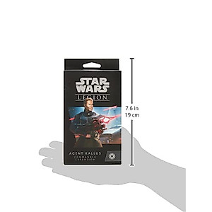 Star Wars: Legion Agent Kallus Commander Expansion - Lead Imperial Forces! Tabletop Miniatures Game, Strategy Game for Kids and Adults, Ages 14+, 2 Players, 3 Hour Playtime, Made by Atomic Mass Games