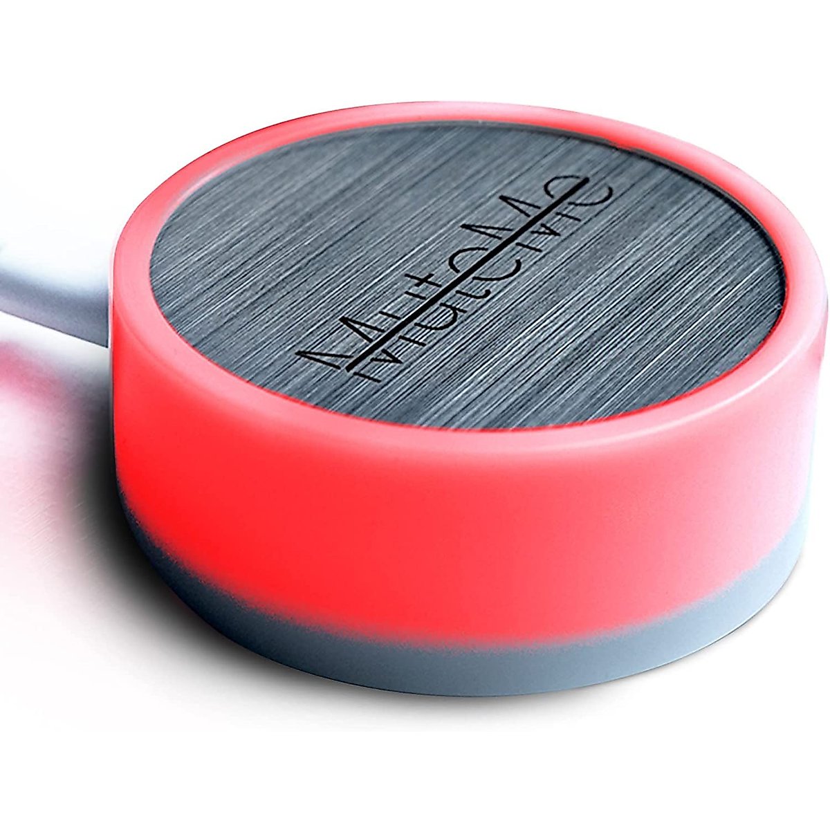 MuteMe - Illuminated Physical Mute Button for Zoom, Teams, WebEx & More (As Seen on Shark Tank)! Mac/PC Compatible. USB Cord & Adapter Included. Free Software Download Required.
