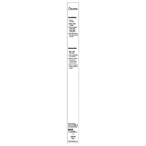 Frost King A59/36H Premium Aluminum and Vinyl Door Sweep 1-5/8 -inch by 36-inches, Silver - 2-Pack