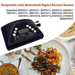 Replacement 9907100001 Part for Masterbuilt Digital Control Panel Kit, Compatible with Masterbuilt 20070311/20070411/20072614 Top Controller Electric Smoker